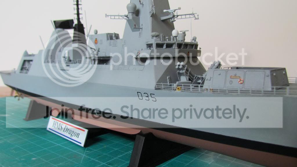 HMS Dragon - 1/350 Airfix type 45 destroyer - Ready for Inspection ...