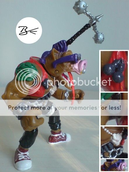 Prototypes never produced from the original toy line: Turtle Tenderizer ...