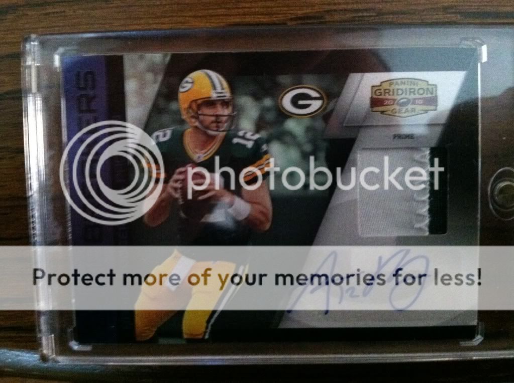 Aaron Rodger, Clay Matthews 1 of 1s, and Packer PC additions - Blowout ...