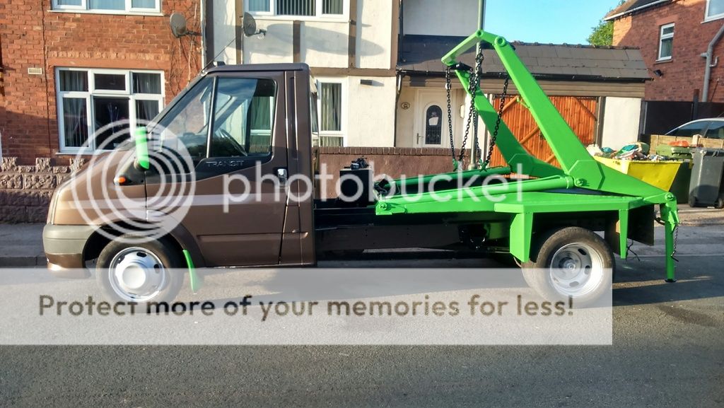 Ford Transit Forum • View topic - mk6 skip truck